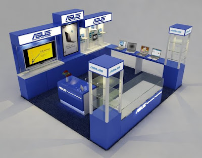 interior design home: Booth Asus - MTC