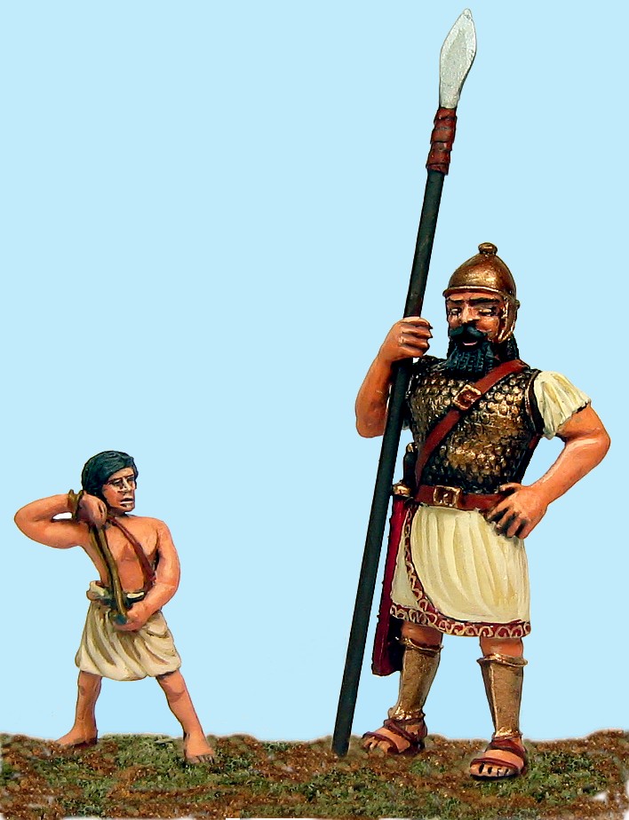 Land of the Lead: DAVID & GOLIATH IN 25mm