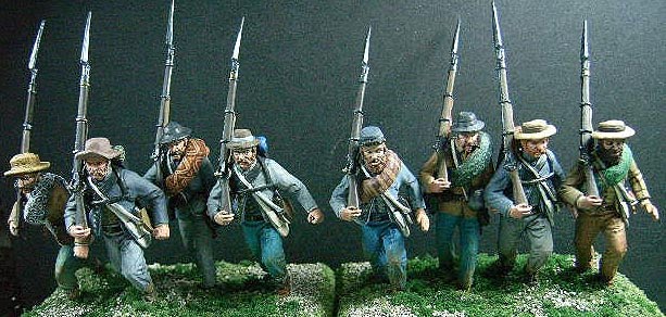 Land of the Lead: Latest 54mm ACW Minis