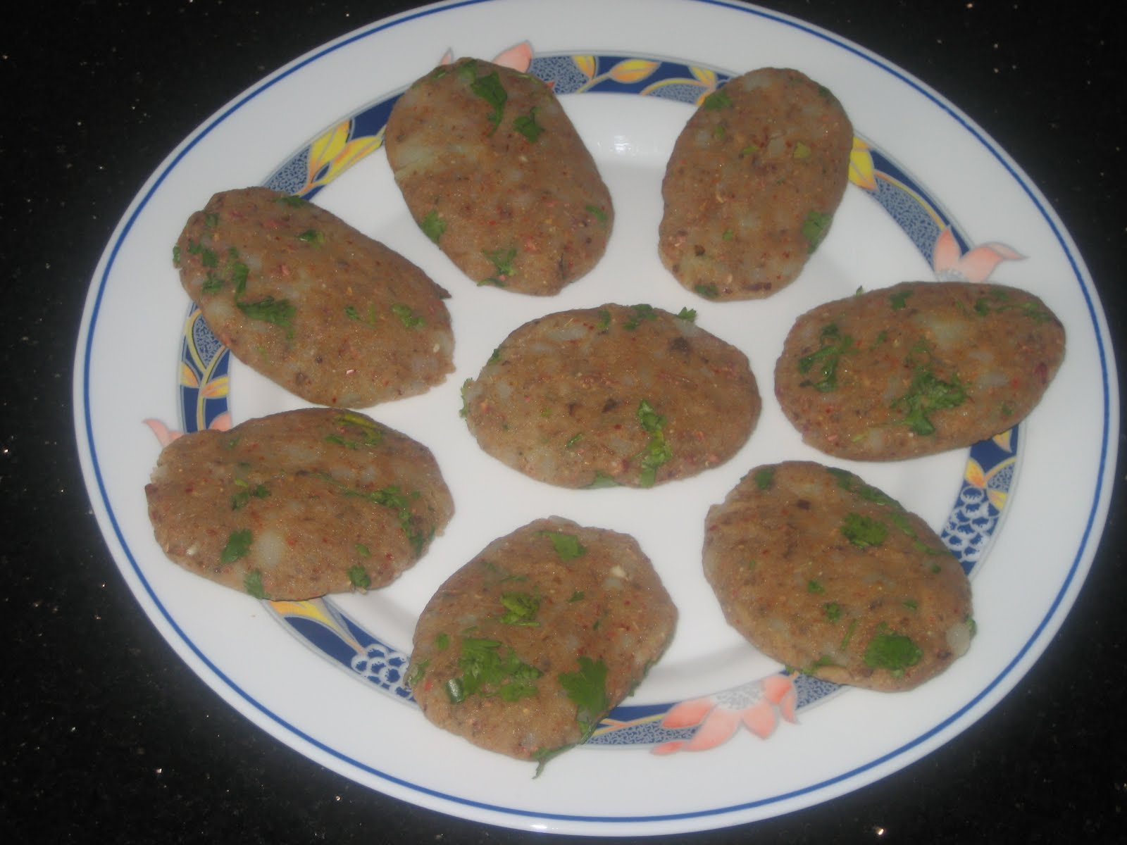 Shobha's Food Mazaa: BEEHA JI TIKKI (Lotus Root Tikkis)