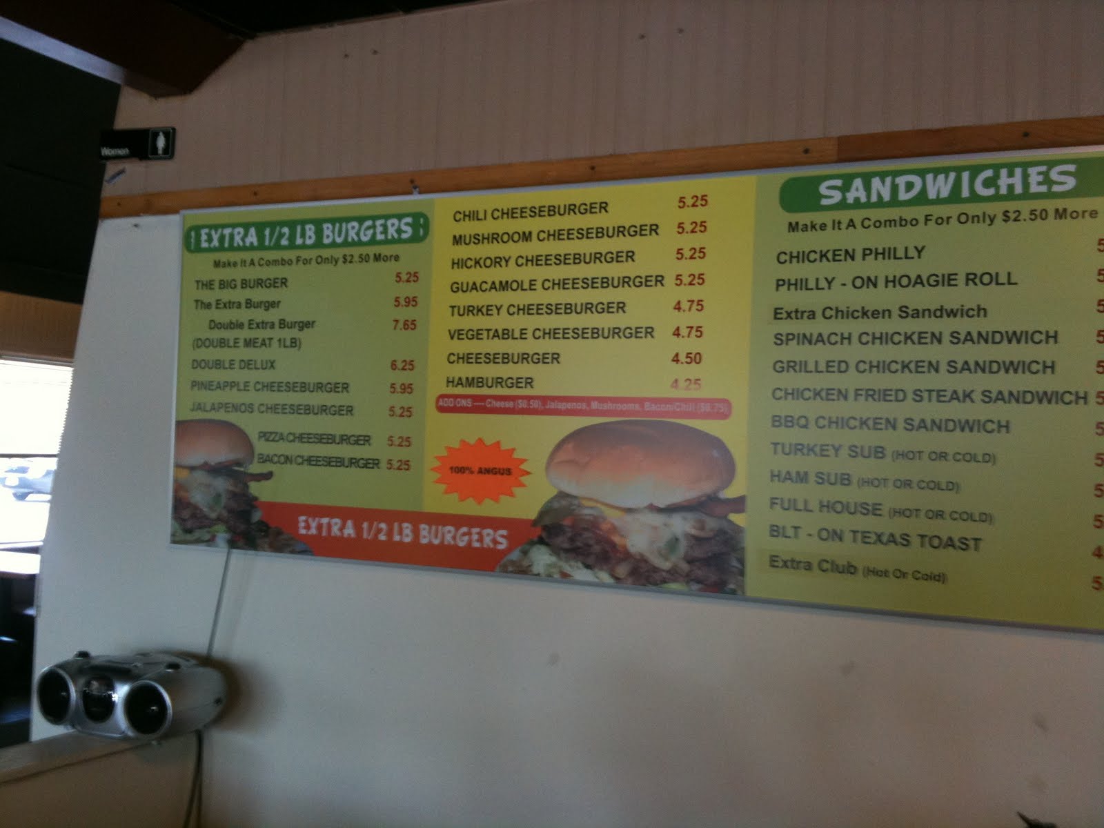 Denton: Rated: Burger Extra!!!! -- Burger Extreme?
