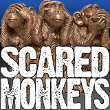Women in Crime Ink: Scared Monkeys Tonight