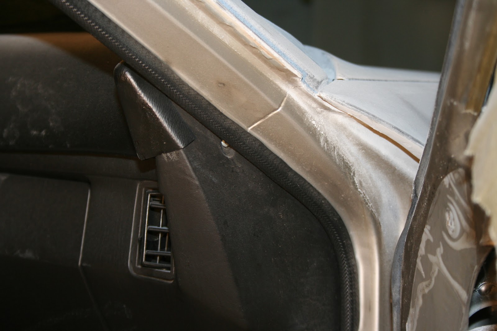 Repainting My 1983 Porsche 944: Sanding Door Jambs and Edges