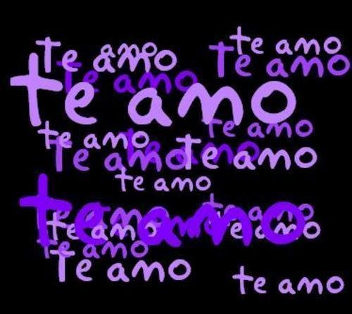 Te amo te necesito frases - Imagui