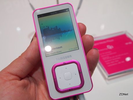 Samsung's new portable media players