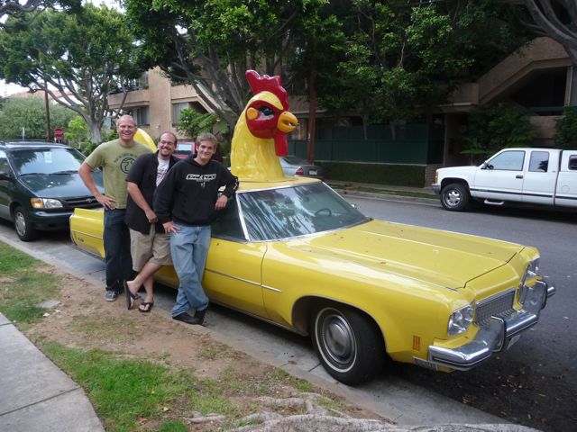 Experiencing Los Angeles: Experiencing L.A. - Rooster Mobile, Santa Monica