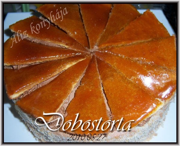 Alizkonyha: Dobostorta