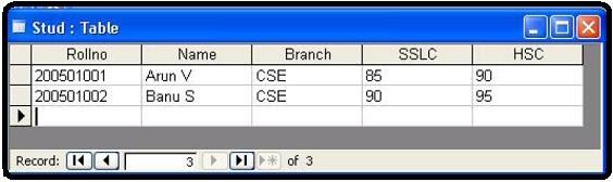 Three-tier Application Using Servlets Display Student List jdbc odbc ...