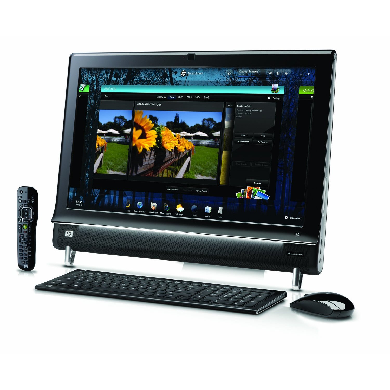 i think tech: A desktop PC in style with HP TouchSmart 600-1150