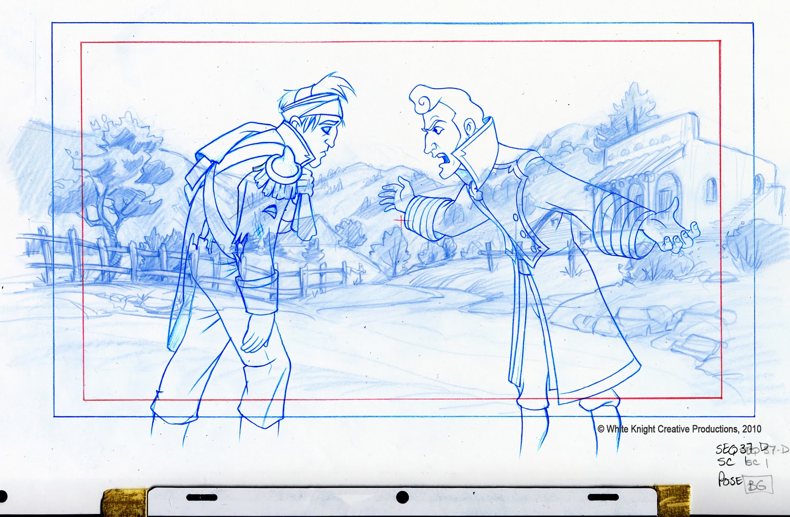 Layout work done by Golden Street Animation Productions: These are ...