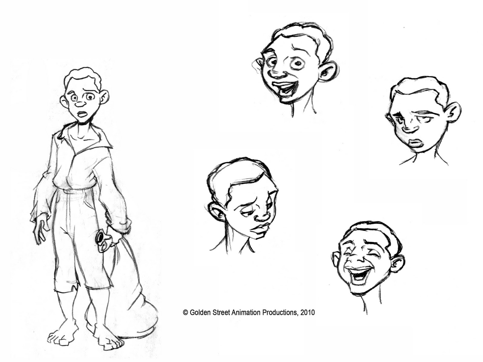 Character designs by Golden Street Animation: Character Design work ...