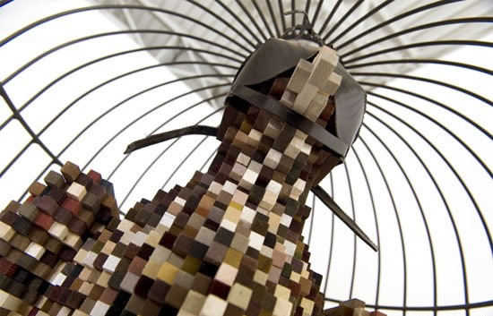 fundudes: Amazing Pixel Sculptures