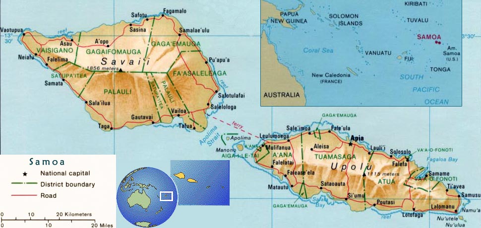 GEOGRAPHY OF SAMOA