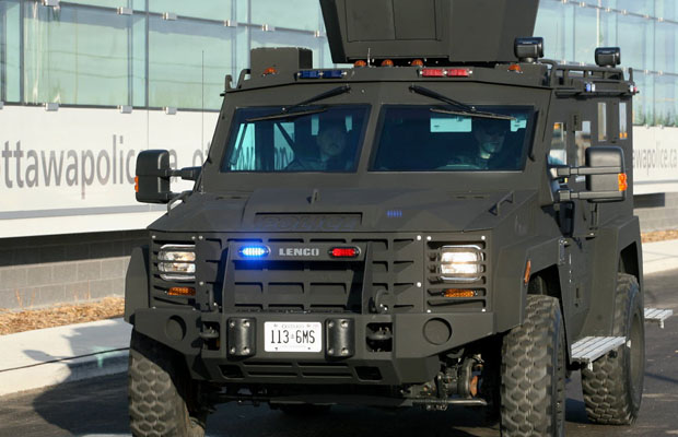 We Are Change Brantford: Police across Canada rolling out armoured vehicles