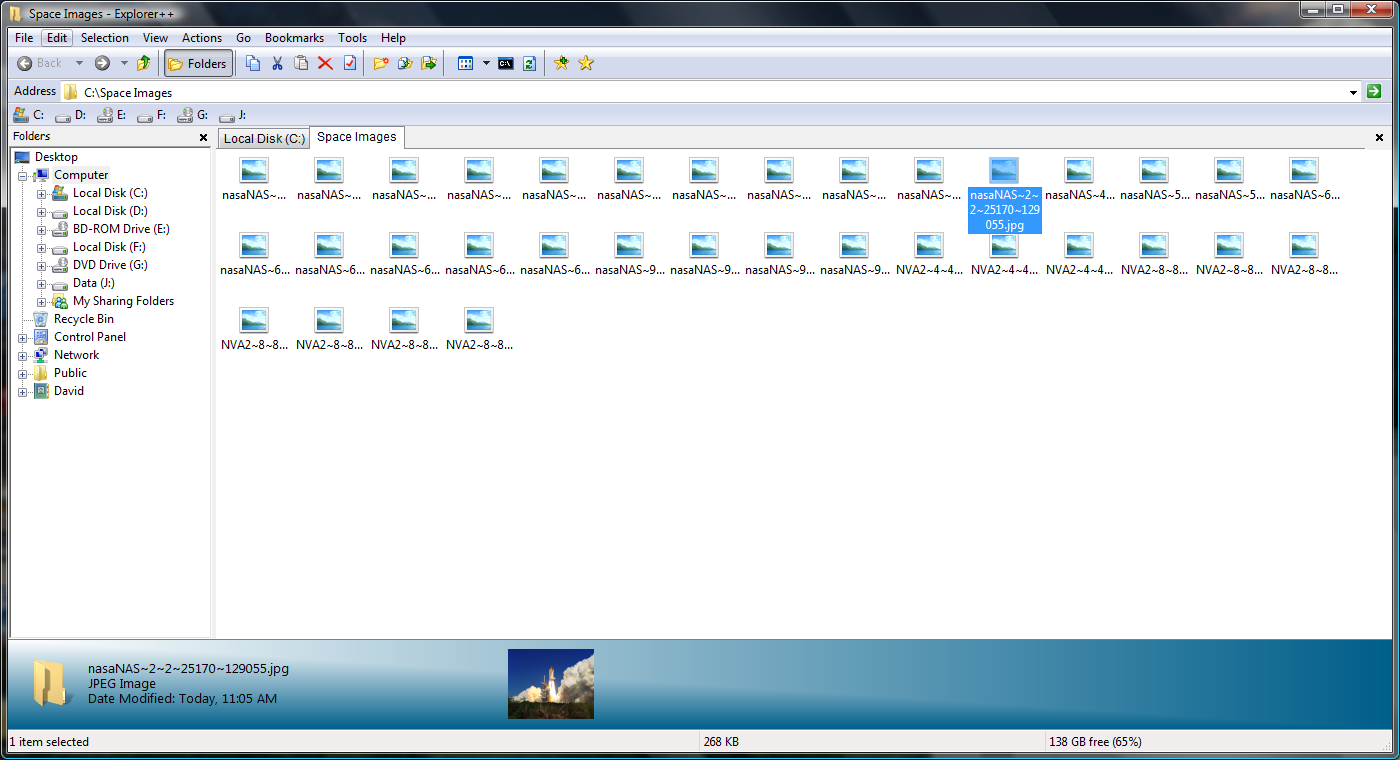 Explorer++, Pengganti Windows Explorer
