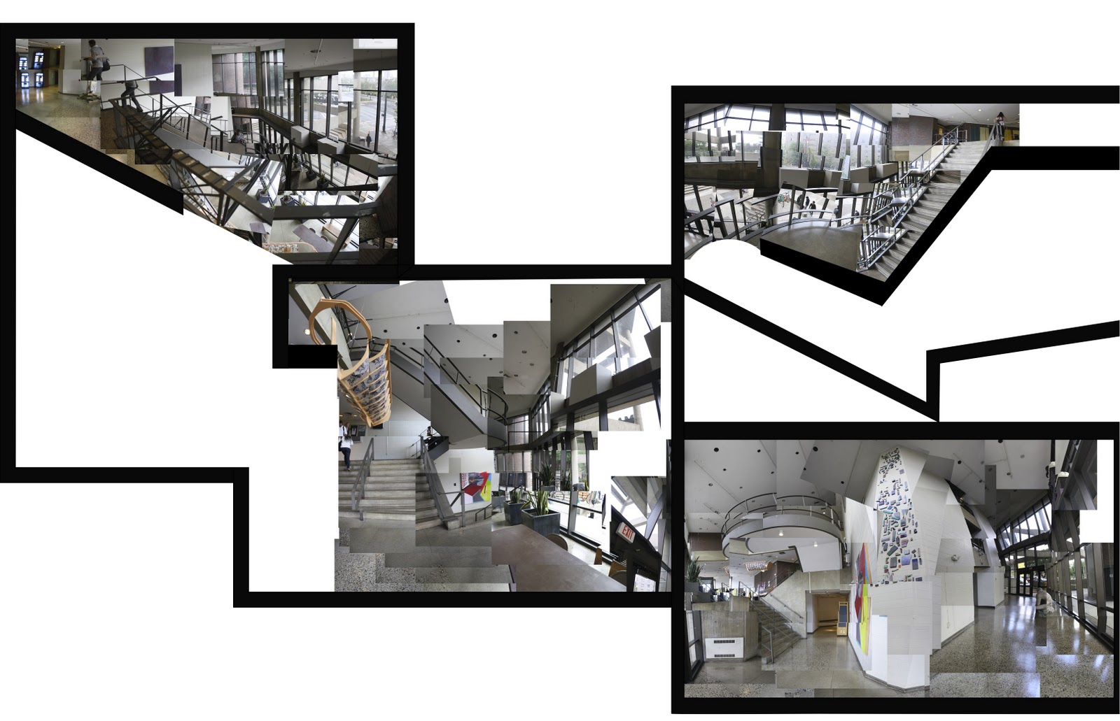 architecture in time: 2nd collages/1st sections