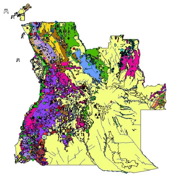 Pensar e Falar Angola: Geologia regional