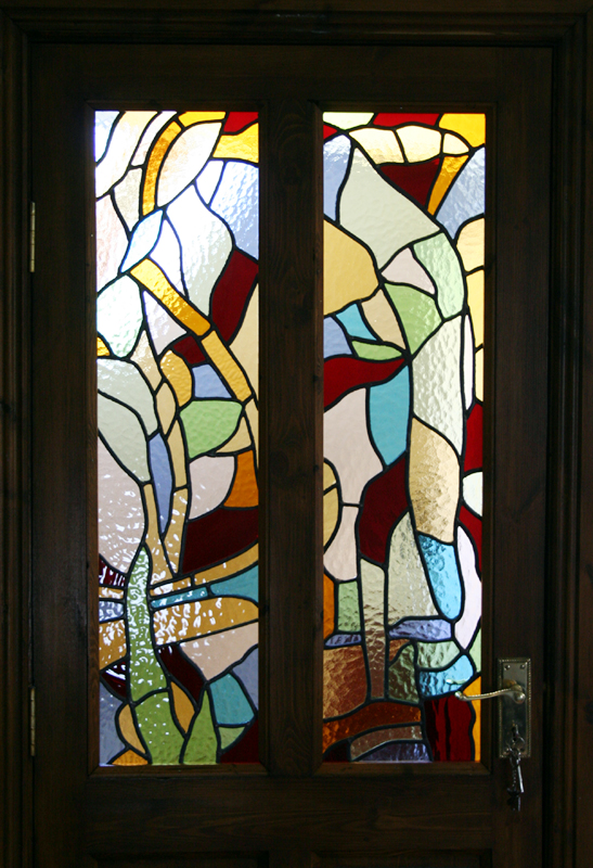 VITRALES: SUGERENCIAS PARA HACER VITRALES CON DISEÑO ABSTRACTO