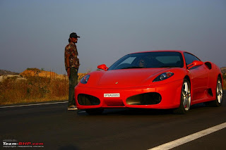 My Reviews for all: Naga Chaitanya in Ferrari Car - Unseen