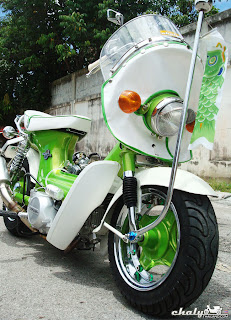 OLD JAPAN MOTORCYCLE: Pimp motorcycle-Chaly Thailand Final