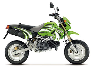 Bikerheaven: mini motorcycle Kawasaki KSR 1