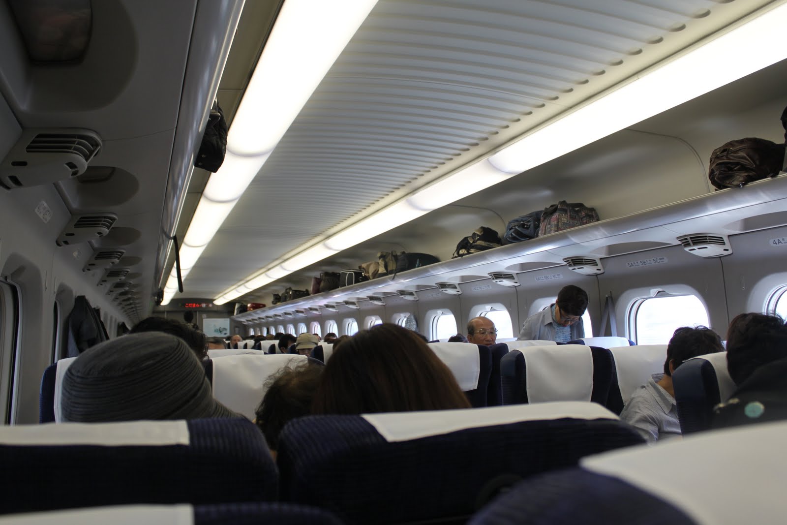 Asia Travel Stories: Riding the bullet train in Japan.