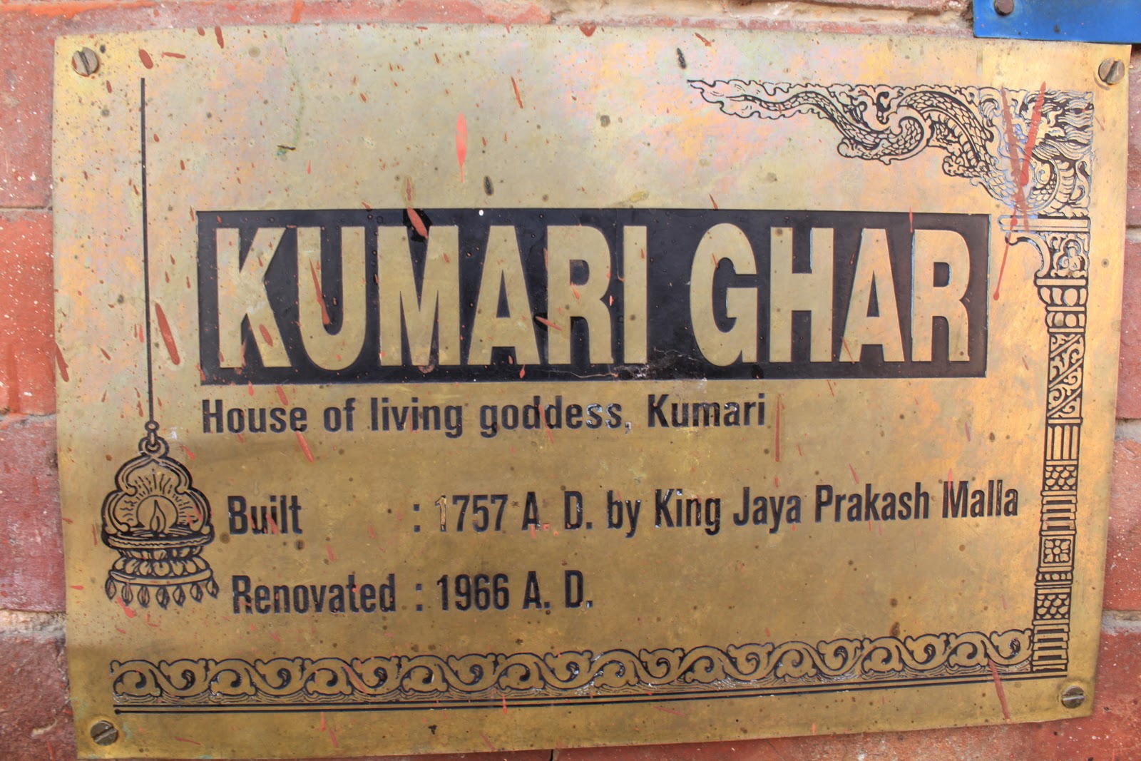 Asia Travel Stories: Kumari Devi, Living Goddess of Nepal