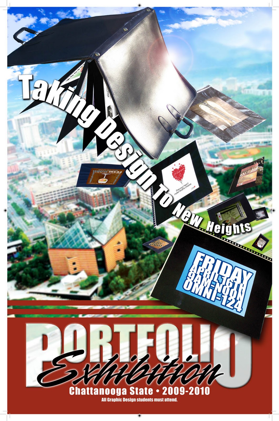 Hardaway Design Case Study: Portfolio Show Poster