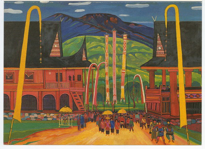 SOPO PANISIOAN: Identitas Mandailing dalam Tiga Lukisan Batara Lubis