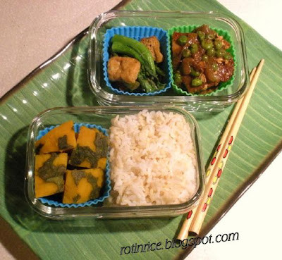 Pork Chops and Gyoza Bento - Roti n Rice