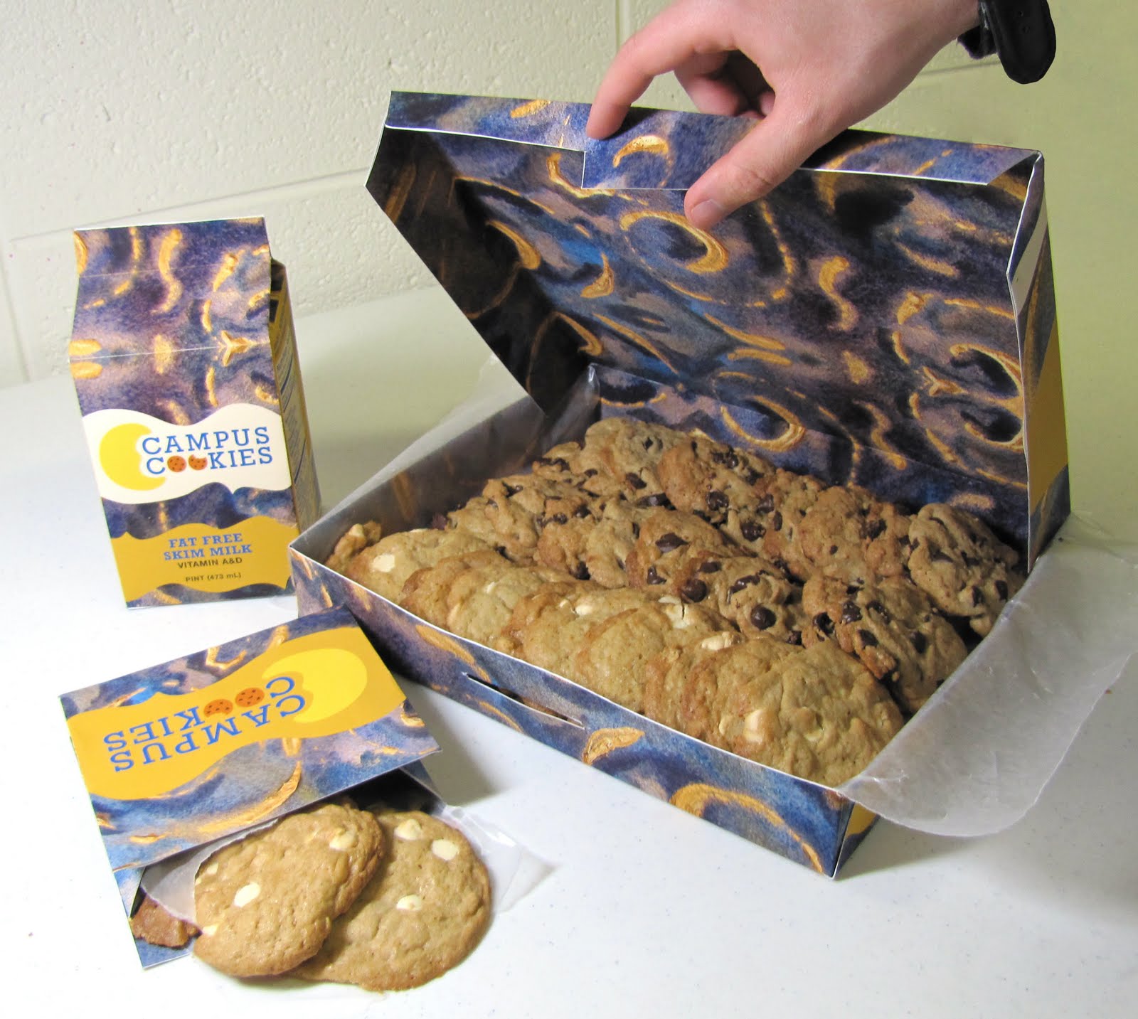 Andrea Frownfelter's Artwork: campus cookies 2010
