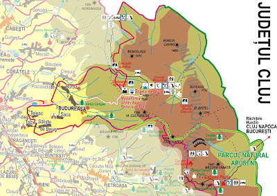 SAT SACA, COMUNA BUDUREASA, TARA BEIUSULUI, BIHOR,ROMANIA: Harta ...