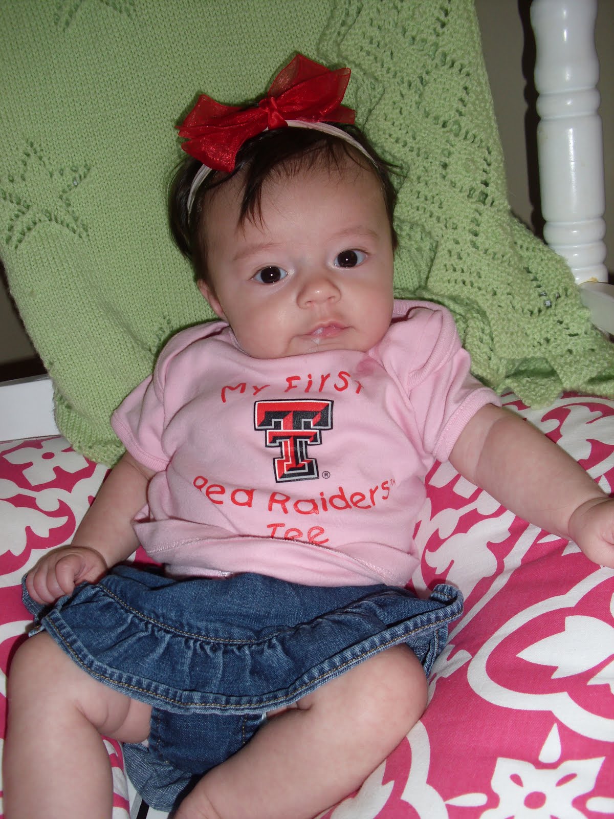 The Steffens: Red Raider baby