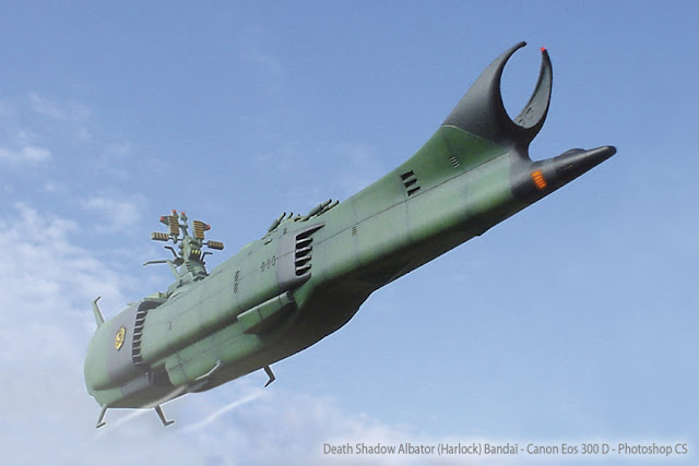 MODELKIT WORKSHOP: Death Shadow Albator (Harlock) : Bandaï