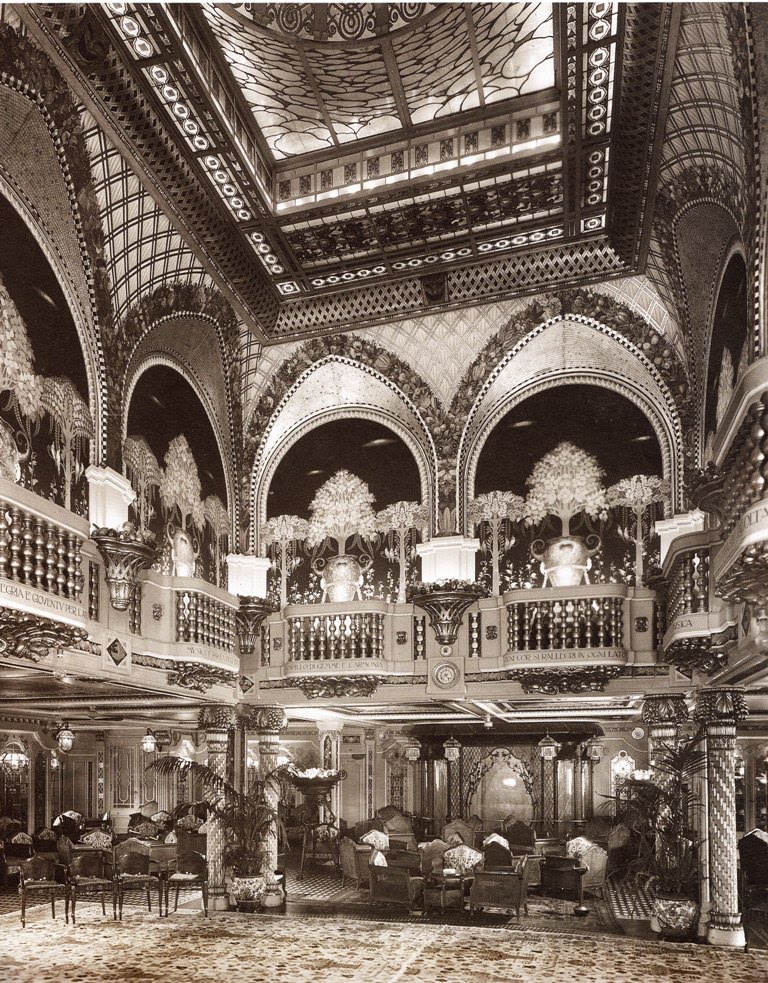 GRANDI TRANSATLANTICI ITALIANI: CONTE GRANDE (1928)