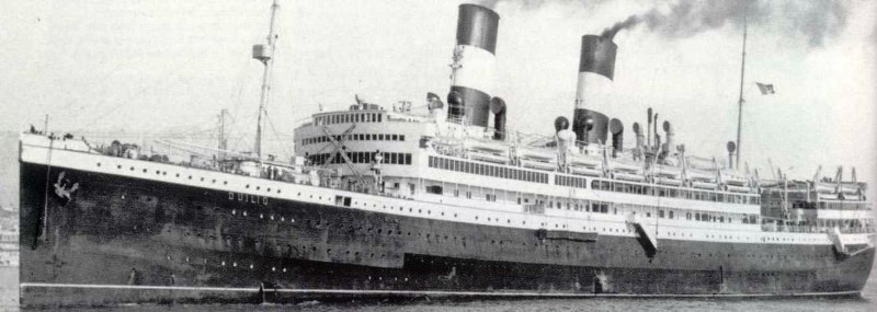 GRANDI TRANSATLANTICI ITALIANI: DUILIO e GIULIO CESARE (1922-1923).