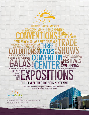 Out of Focus: Three Rivers Convention Center ad