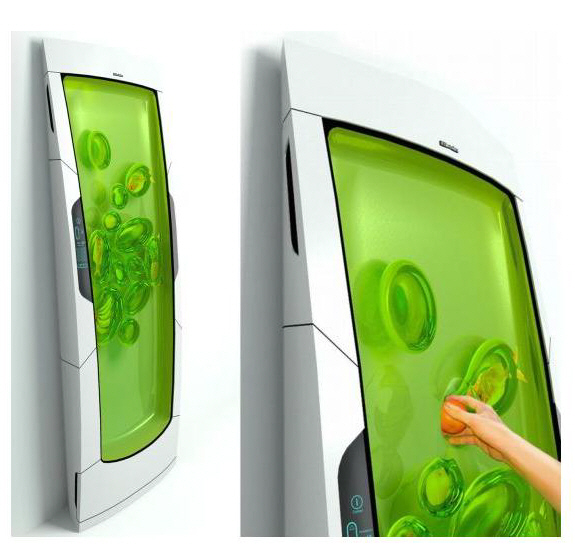 wortfeiler: kühlschrank mal anders: electrolux bio robot refrigerator.