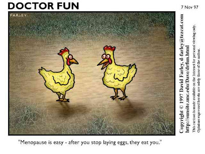 Rolling on the Fbomb Floor Laughing: Chickens in Menopause Humor