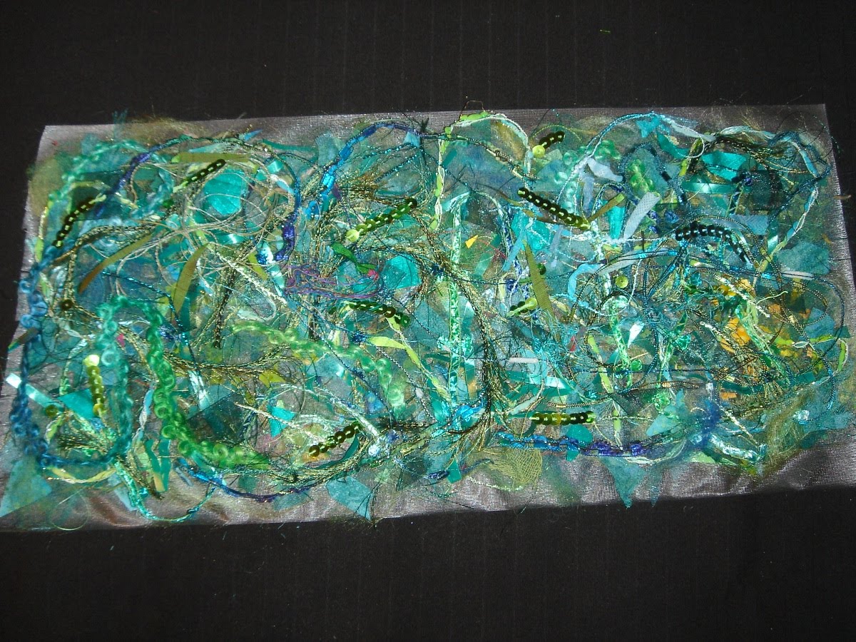 StitchyTreasures: Tutorial - Confetti Fabric