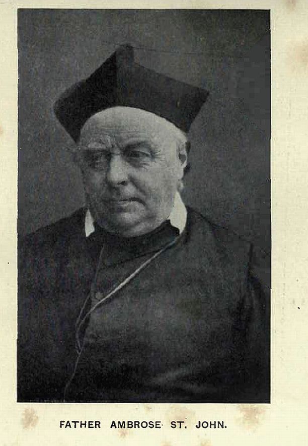 IDLE SPECULATIONS: Cardinal John Henry Newman and Father Ambrose St John