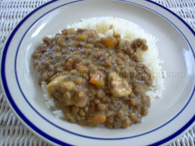 Lentil Peas and Rice