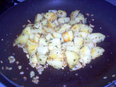 Trini Herbed Potatoes | Simply Trini Cooking