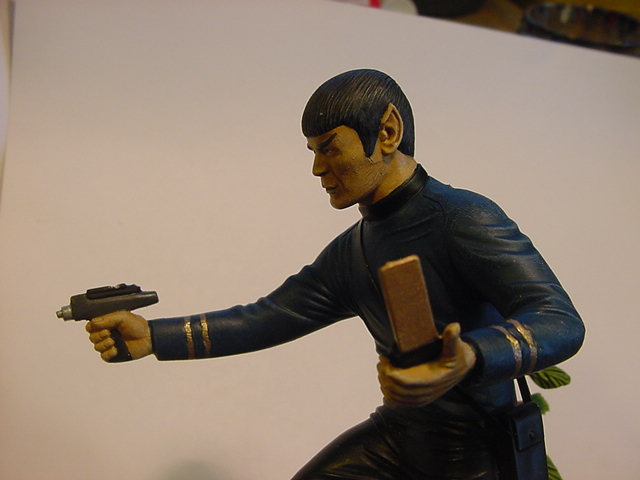 Model Kit Reviews - I have such disasters to show you!: Spock