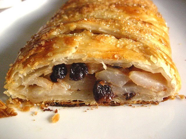 Pear & Almond Strudel