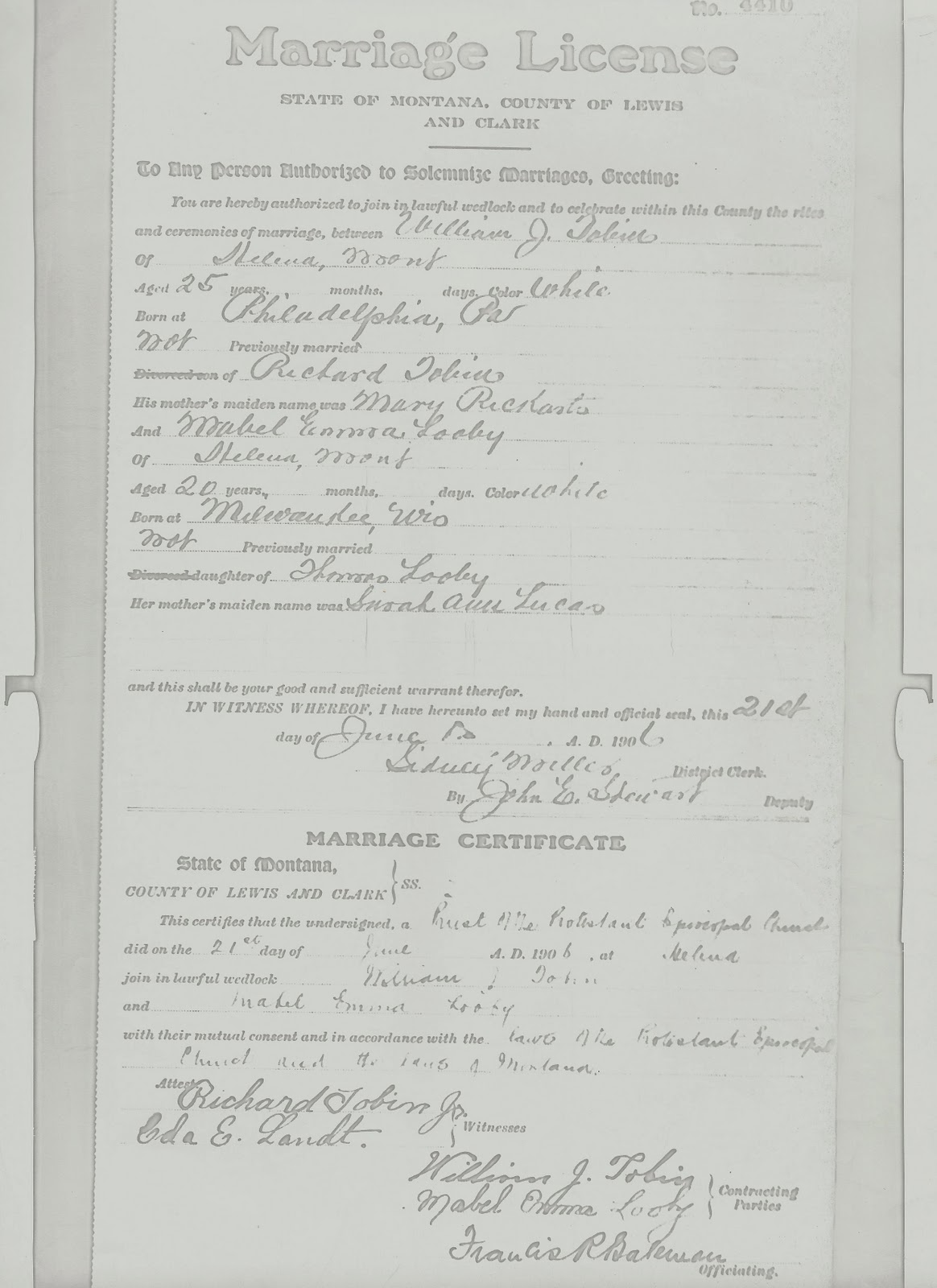 ~ TOBINS: A Glimpse Into The Past ~: WILLIAM J. TOBIN, b. 1880, d.28 ...