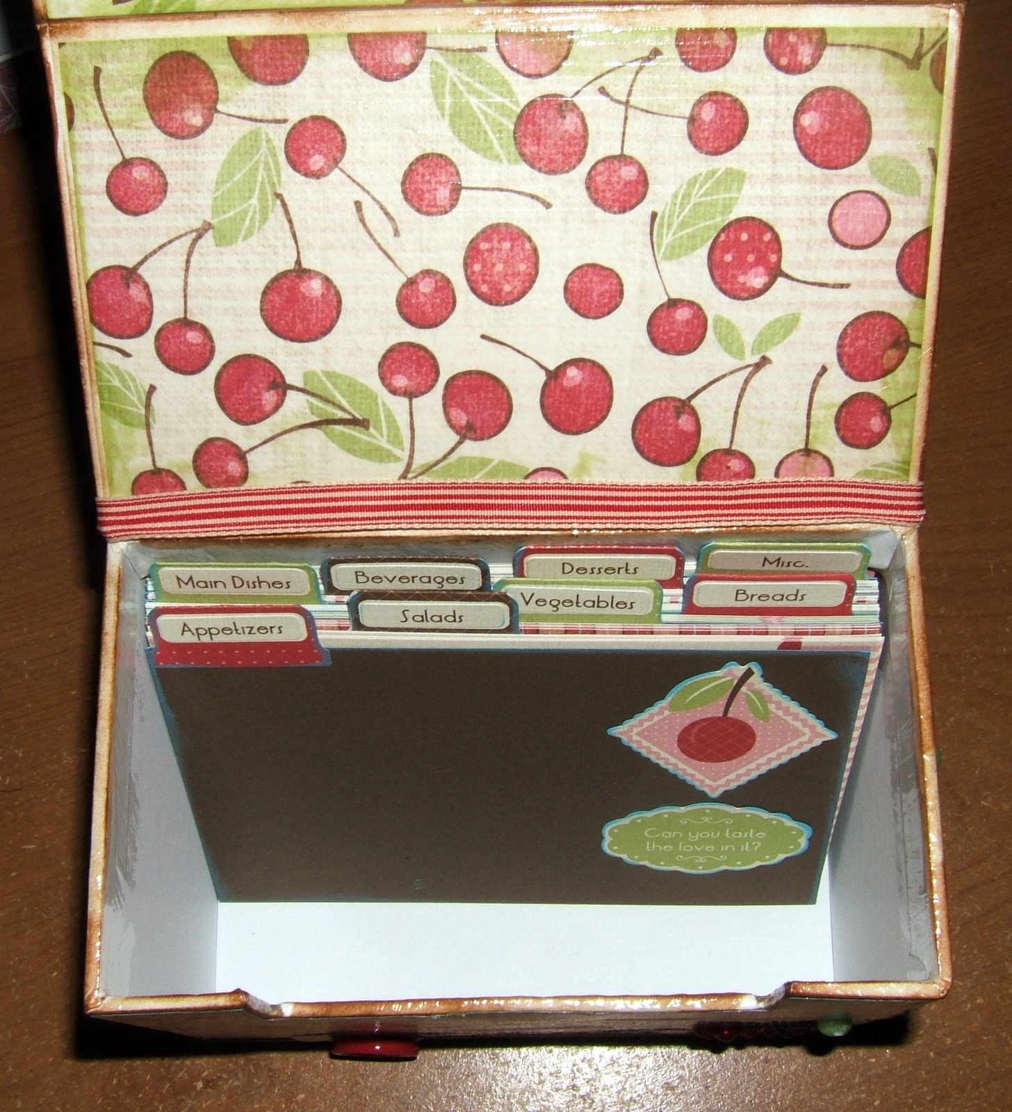 Maura's Musings: Recipe Card Box
