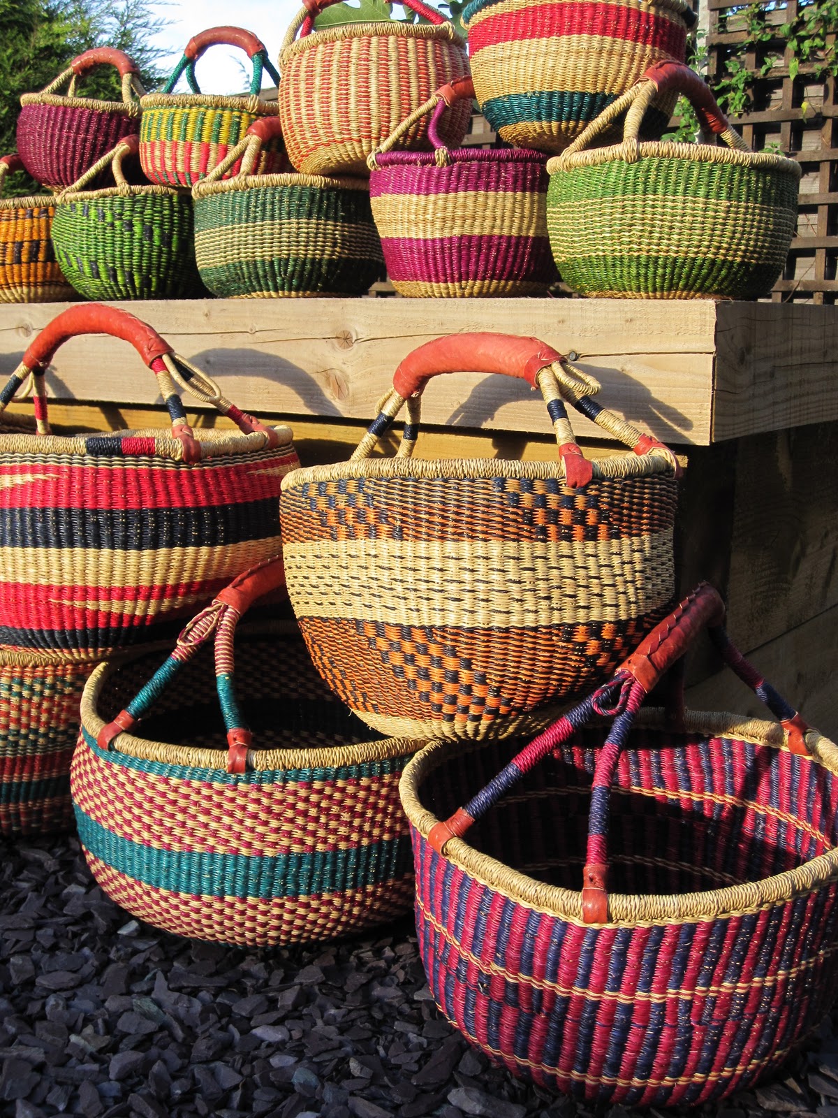 greenbaskets: bolga baskets