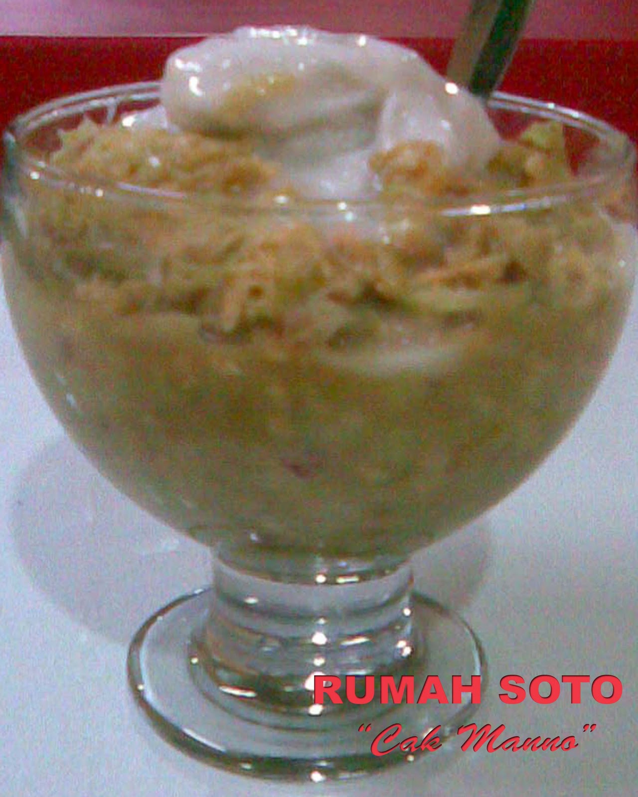 Rumah Soto Cak Manno: Rujak Serut Es Krim