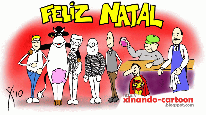 XINANDO - Cartoon: Feliz Natal